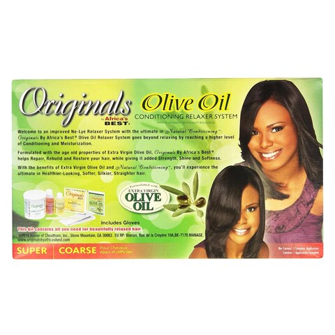 Buy Africa's Best Organics Relaxer System Olive Oil Conditioning Super ...