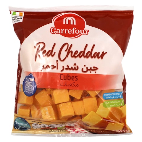 Carrefour Red Cheddar Cheese Cubes 200g price in Saudi Arabia ...