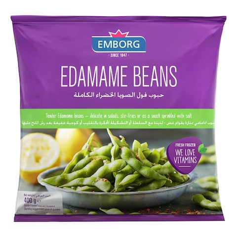 Emborg Frozen Edamame Whole Green Soybeans 400g price in UAE ...