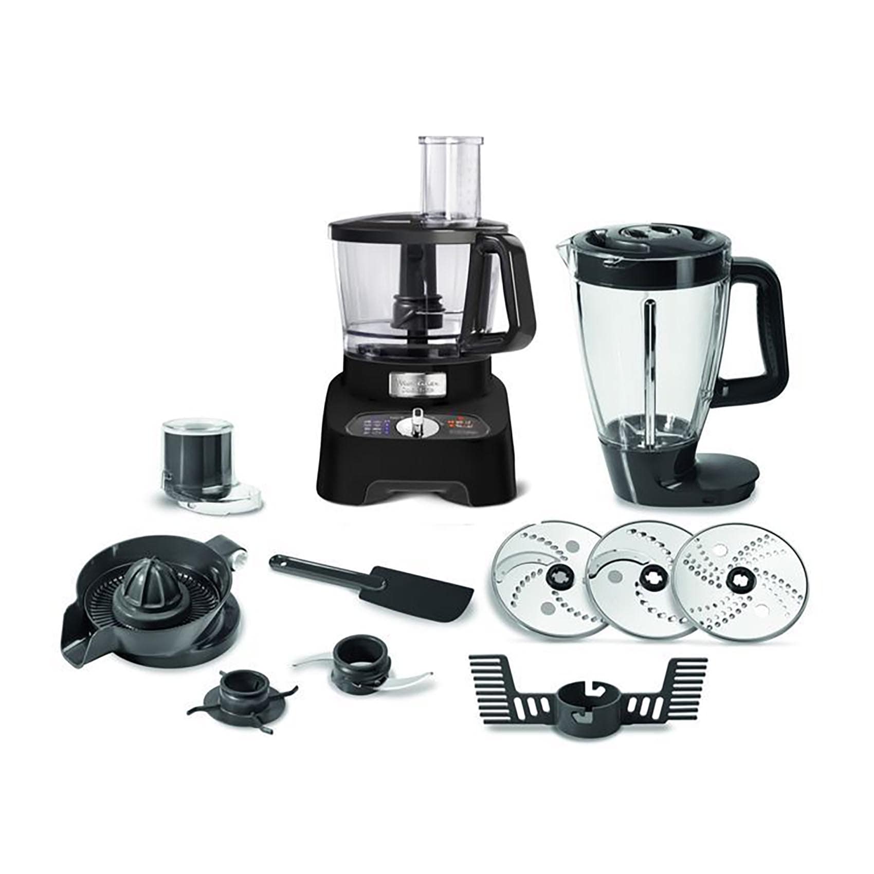 Buy Moulinex Food Processer 1000 Watt - Black - FP824825 Online ...