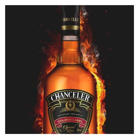 Buy Chanceler Golden Label Special Line Whiskey 1L Online | Carrefour ...