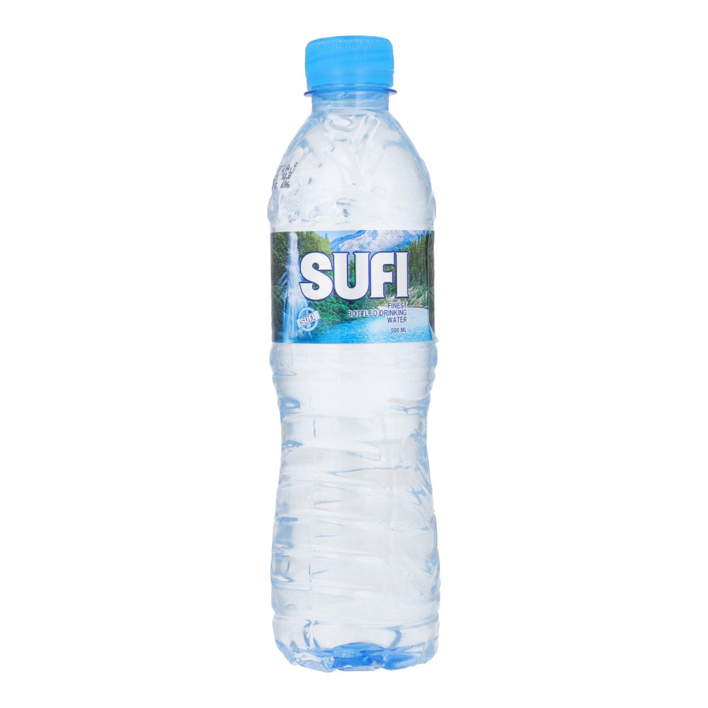 Buy Sufi Finest Bottled Drinking Water 500 ml Online | Carrefour Pakistan