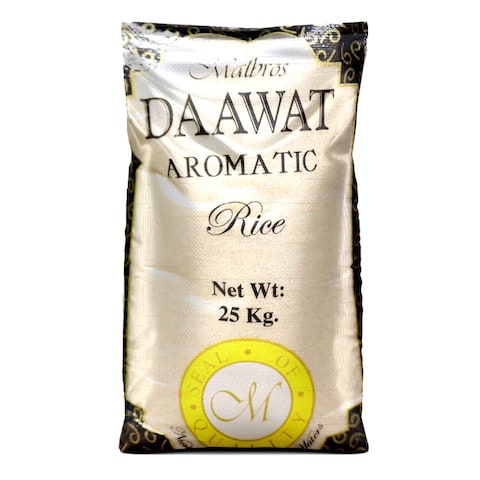 Buy Daawat Aromatic Rice 25kg Online | Carrefour Kenya