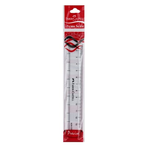 Buy Faber Castell 170640 Ruler Clear 15cm Online | Carrefour Kenya