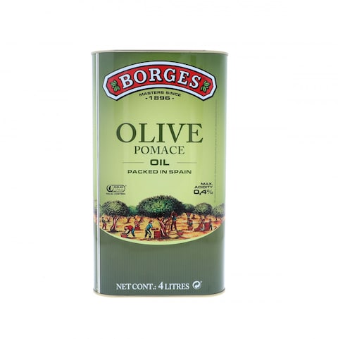 Buy Borges Pomace Olive Oil Tin 4 lts Online | Carrefour Pakistan