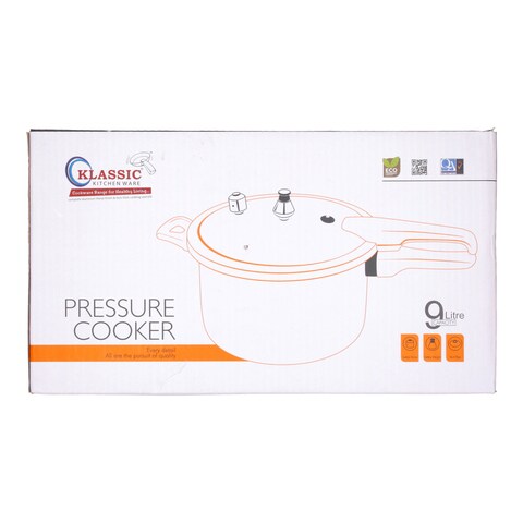 Buy Klassic Kitchen Ware Pressure Cooker 9 Litre Online | Carrefour ...