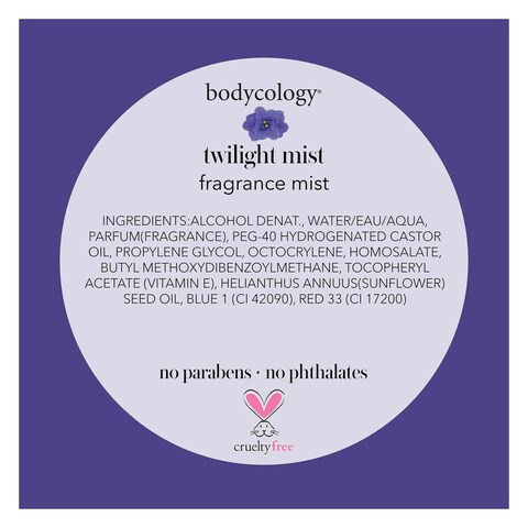 Buy Bodycology Twilight Mist Coconut Violet And Vanilla Fragrance Mist ...