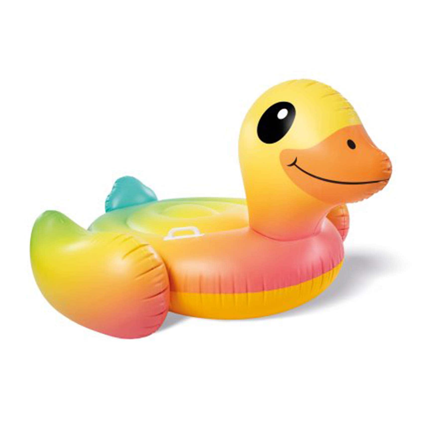 Buy Intex Yellow Duck Ride On Inflatable Pool Float Online | Carrefour ...