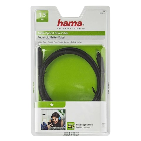 Buy HAMA 1STAR FIBRE CABLE 1.5M 122251 Online | Carrefour Kenya