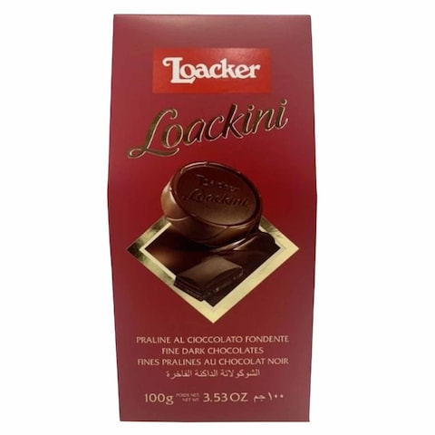 Loacker Loackini Dark Chocolate 100g price in Kuwait | Carrefour Kuwait ...