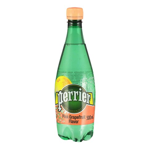 Perrier Pink Grapefruit Flavoured Sparkling Natural Mineral Water 500ml price in UAE | Carrefour ...