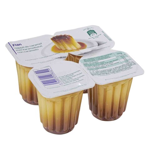 Buy Flan Vanilla With Caramel 100g x Pack of 4 Online | Carrefour Kenya