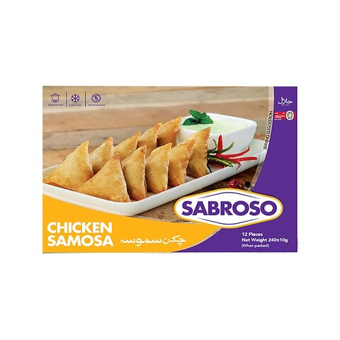 Buy Sabroso Chicken Samosa 240 gr Online | Carrefour Pakistan