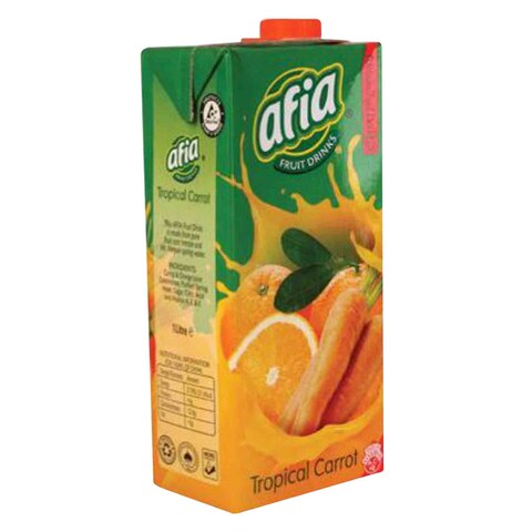 Buy Afia Tropical Carrot Juice 1L Online | Carrefour Kenya