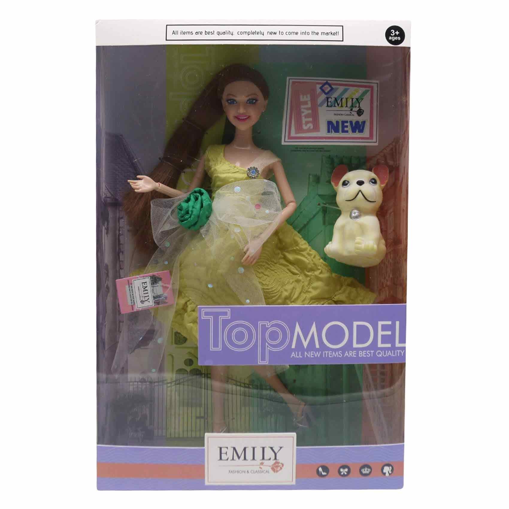 Buy Emily Top Model Fashion Doll 3+ Years Online | Carrefour Kenya