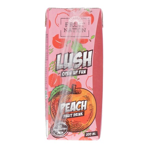 Buy Fruit Nation Lush Open Up Fun Peach 200 ml Online | Carrefour Pakistan