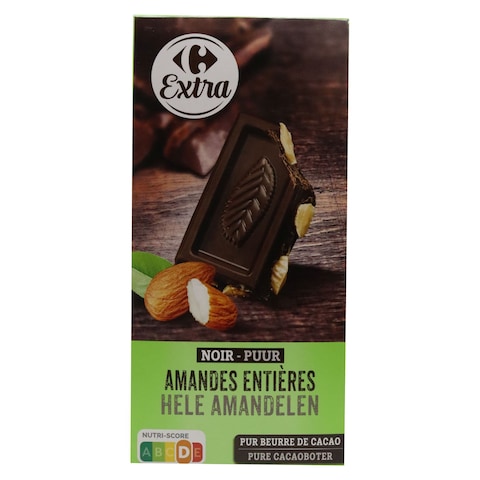 Carrefour Dark Chocolate With Almond 200g price in UAE | Carrefour UAE ...