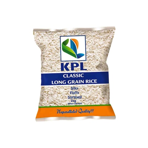 Buy KPL Classic Long Grain Rice 1Kg Online | Carrefour Kenya