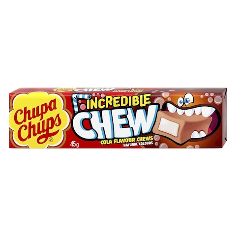 Buy Chupa Chups Incredible Cola Chewing Gum 45g Online | Carrefour Kenya