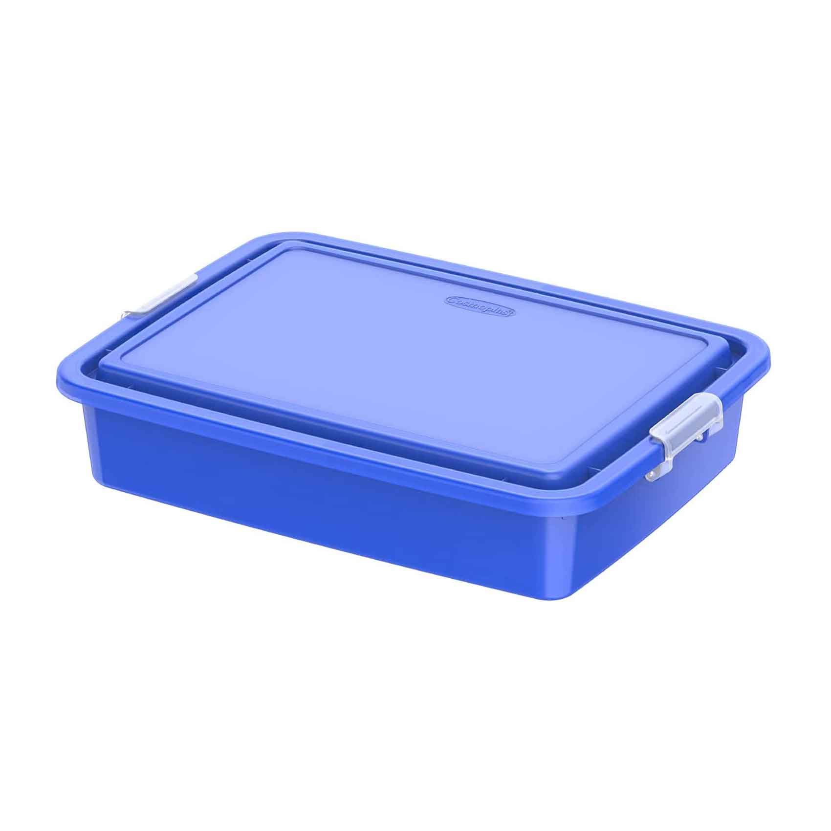 Buy Cosmoplast Plastic Storage Box 15L Blue Online | Carrefour KSA