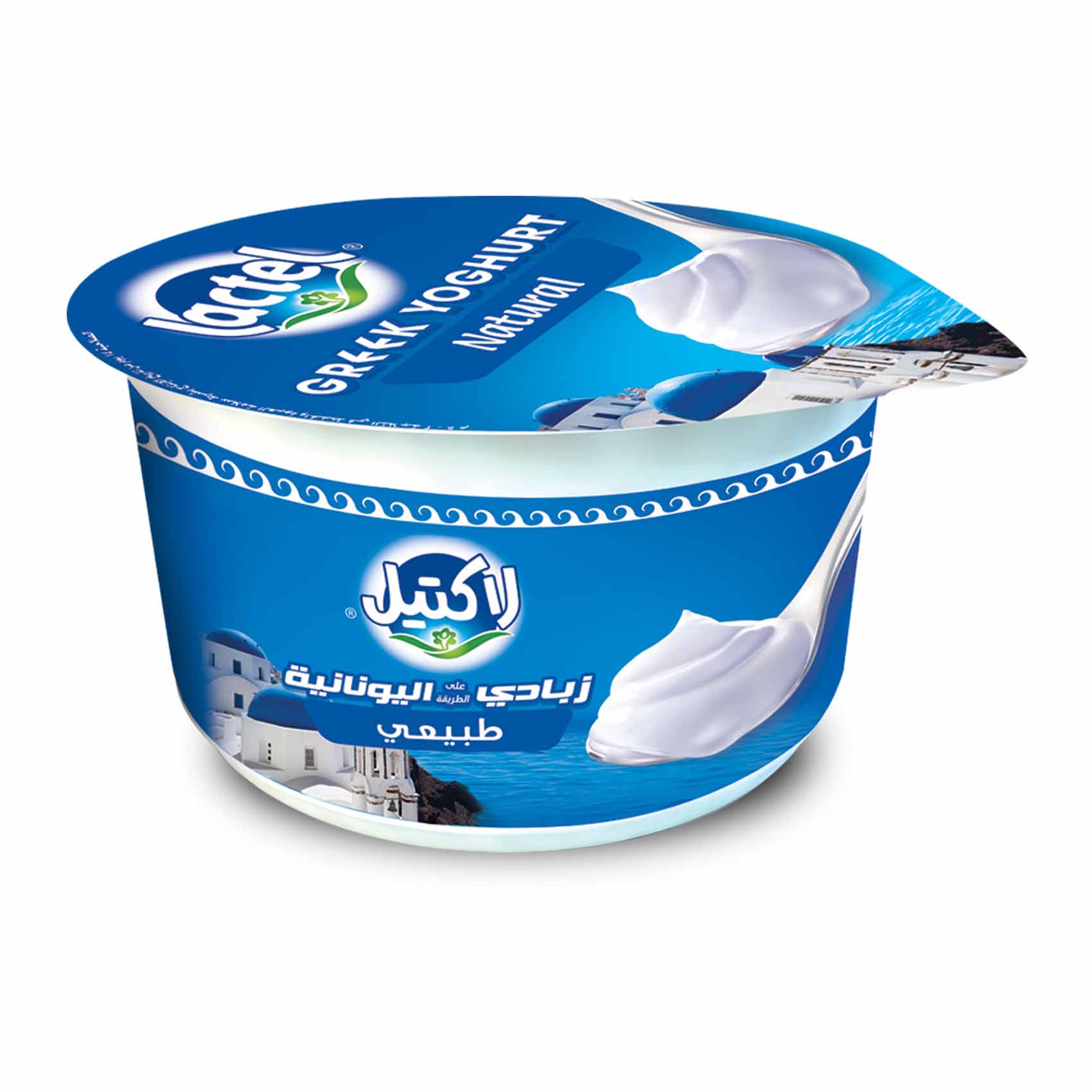 Buy Lactel Natural Greek Yogurt - 170 gram Online | Carrefour Egypt
