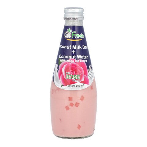 Buy Co Fresh Coconut Milk Drink Coconut Water With Nata De Coco Rose ...