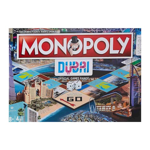 Hasbro Monopoly Dubai Board Game Multicolour price in UAE | Carrefour ...