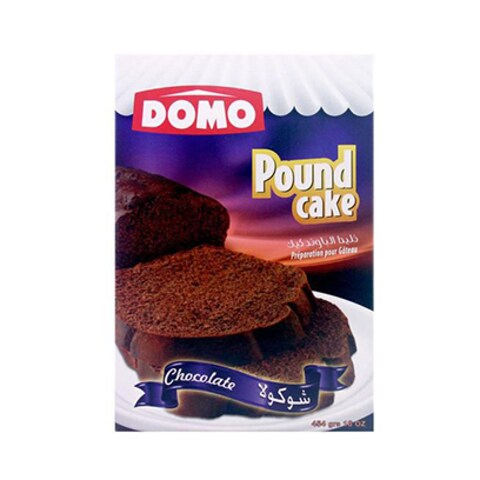 Buy Domo Pound Cake Mix Chocolate 454GR Online | Carrefour Lebanon