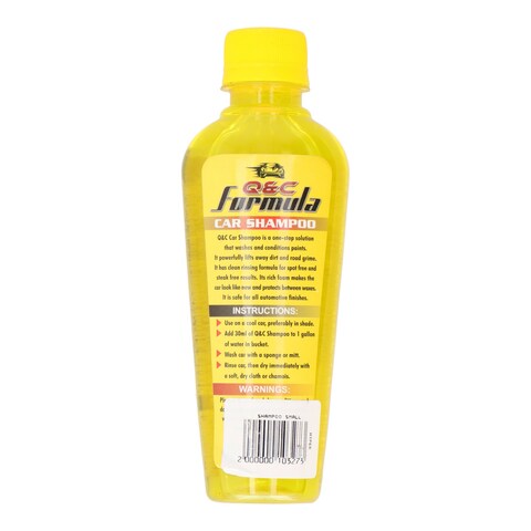 Buy Q & C Formula Car Shampoo 200ml Online | Carrefour Pakistan
