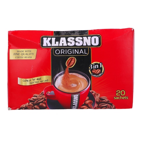 Buy Klassno Original 3in1 Coffee 20 Sachets Online | Carrefour Pakistan