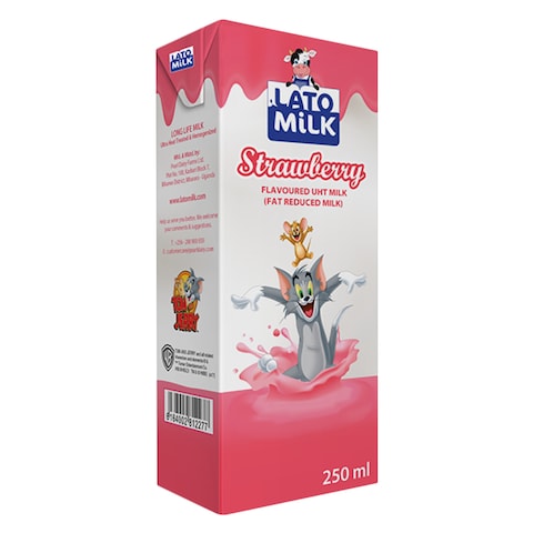 Buy Lato Milk Strawberry Uht Milk 250Ml Online | Carrefour Kenya