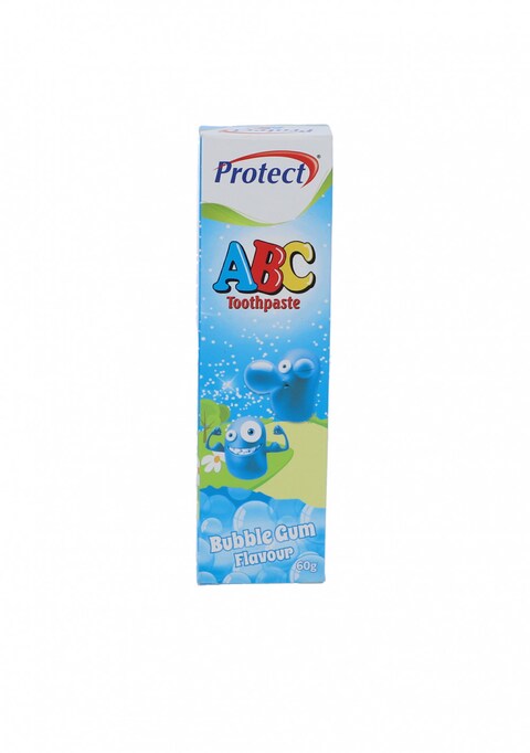 Buy Protect Abc Toothpaste Bubble Gum Flavor 60 gr Online | Carrefour ...