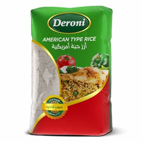 Buy Deroni American Rice 900GR Online | Carrefour Lebanon