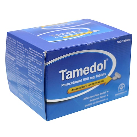 Buy Tamedol Paracetamol 500mg Tablet 100 Count Online | Carrefour Kenya
