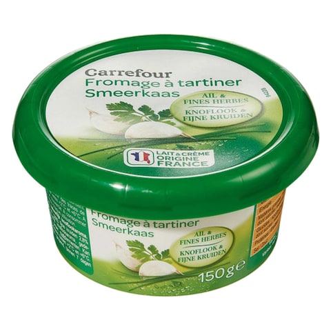 Buy Carrefour Garlic/Herbs Spread Cheese 150G Online | Carrefour Kenya