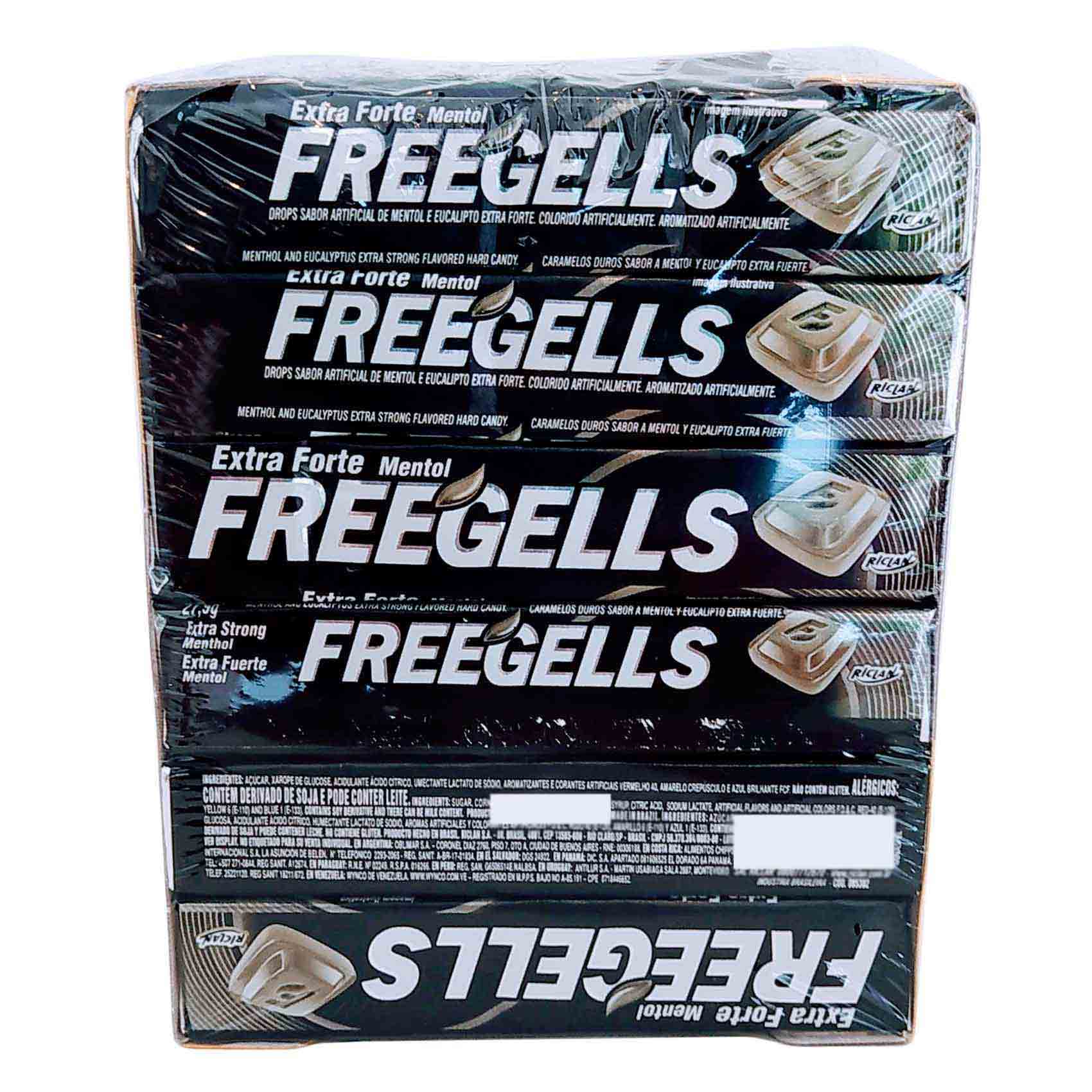 Buy Riclan Freegells Drops Extra Strong Menthol Candy Stick 28g x 12 ...