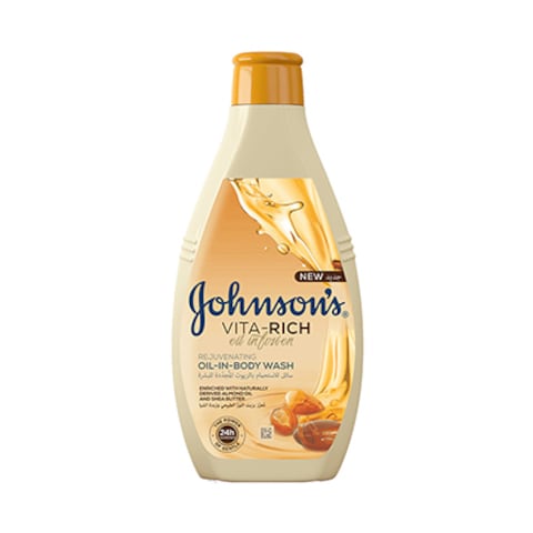 Buy Johnson And Johnson Shower Gel Vita Rich Oil Infusion 400ML Online ...