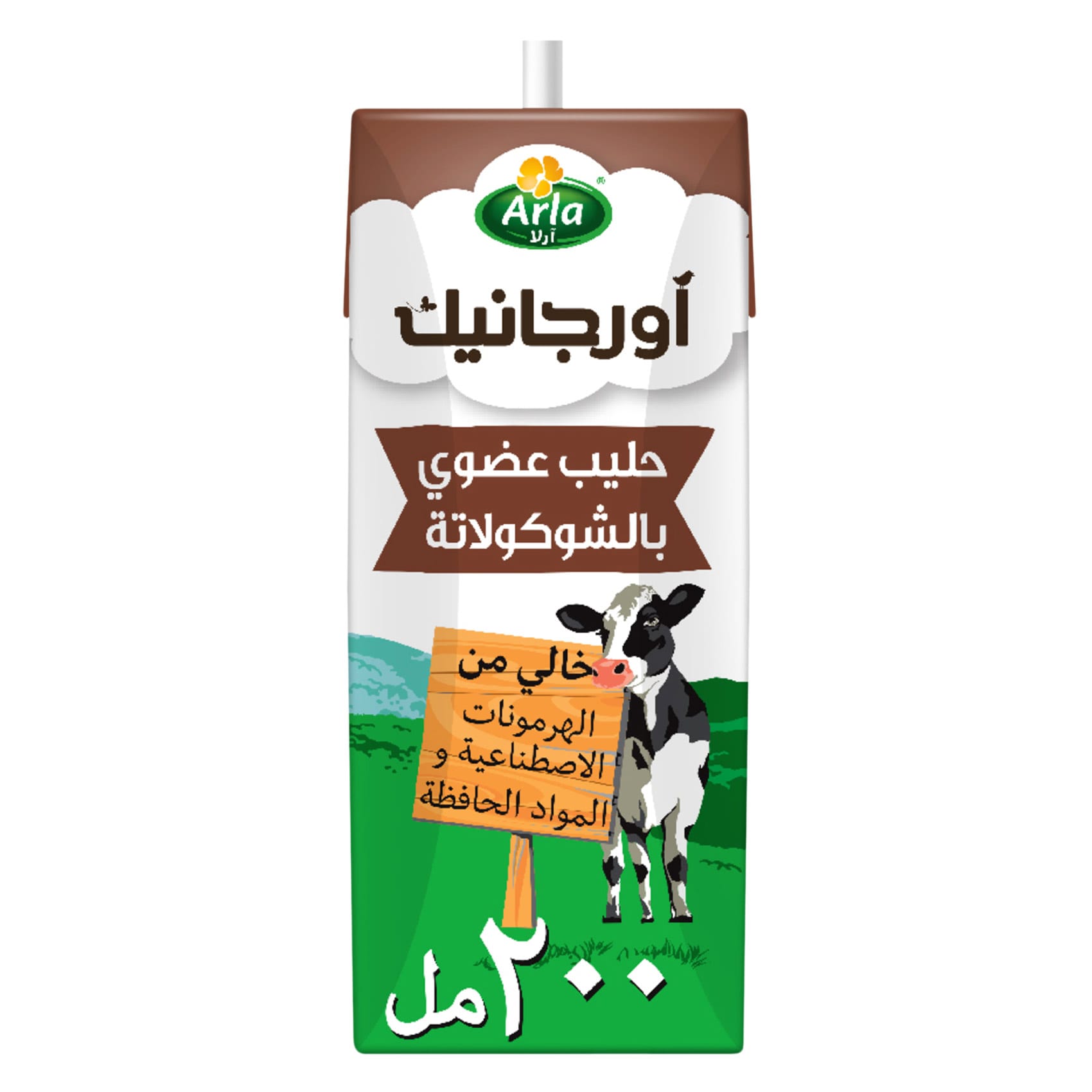 Buy Arla Organic Chocolate Milk Long Life 200 Ml Online | Carrefour KSA