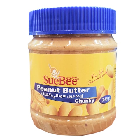 Sue Bee Crunchy Peanut Butter 340g price in Kuwait | Carrefour Kuwait ...