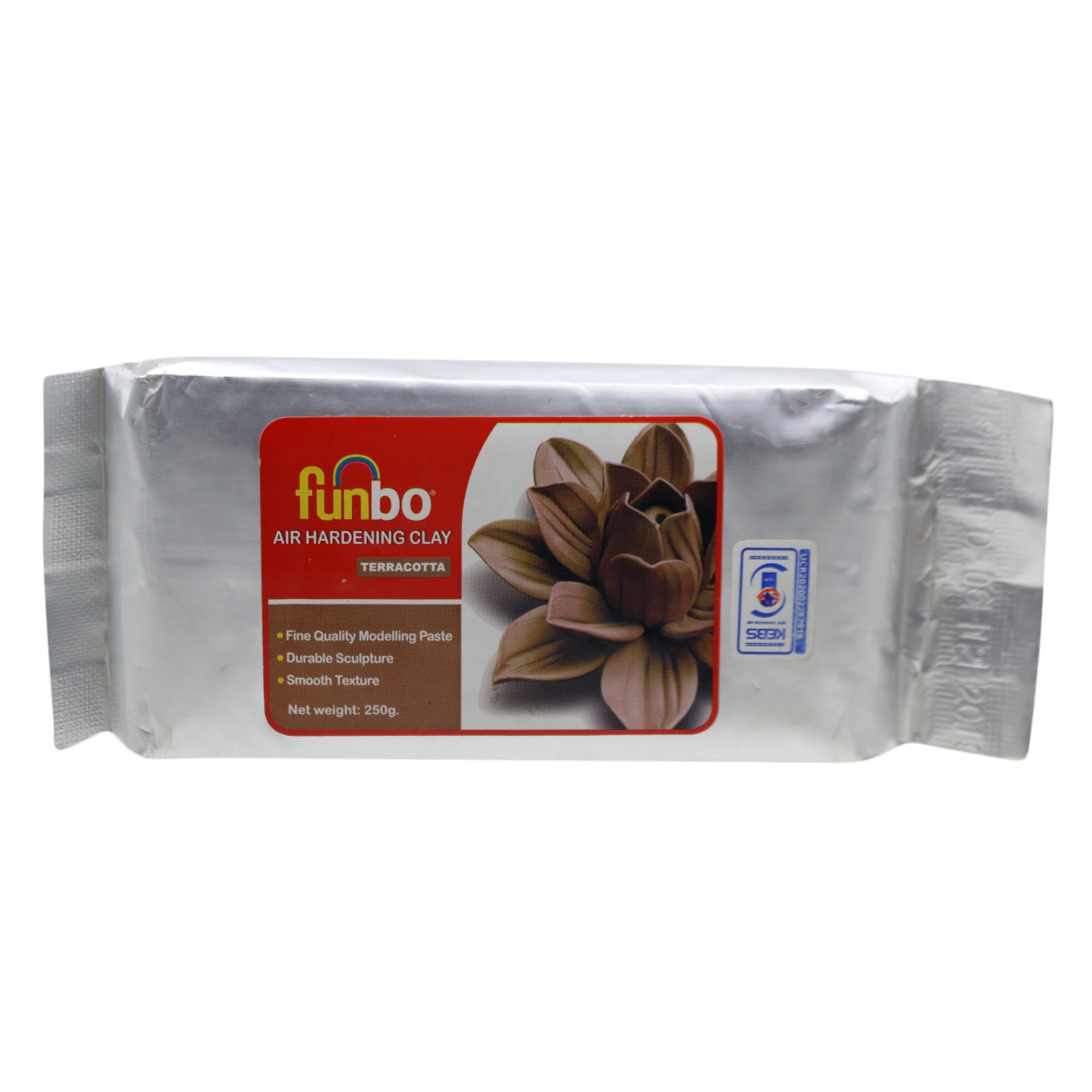 Buy Funbo Terracota Air Hardening Clay 250g Online | Carrefour Kenya