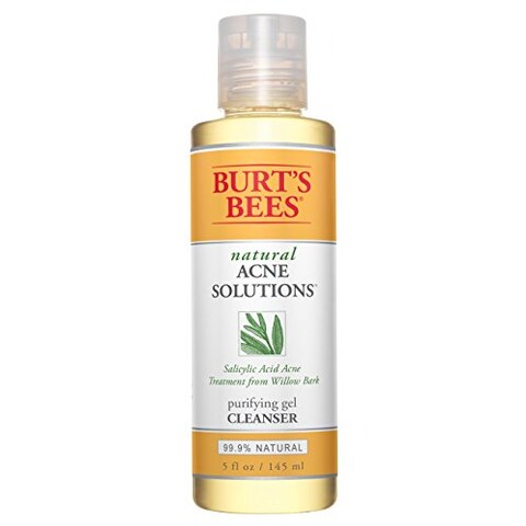 Buy Burt s Bees Natural Acne Solutions Purifying Gel Cleanser Face Wash For Oily Skin 5 Oz Online Carrefour UAE