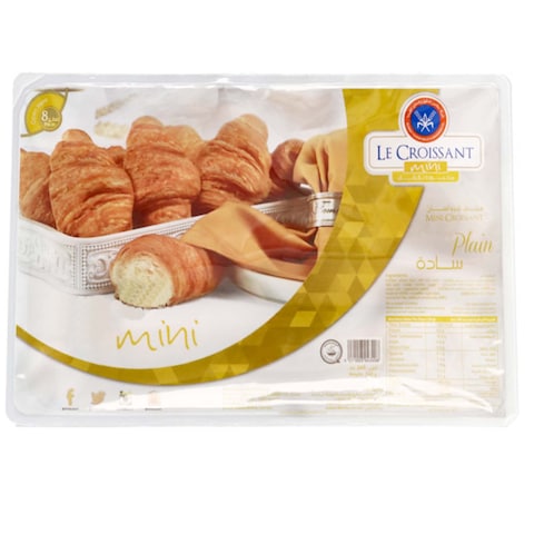 Kuwait Flour Mills And Bakeries Plain Mini Croissant 30g x 8 Pieces ...