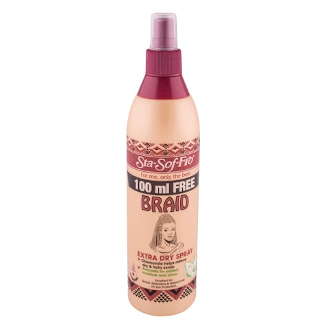 Buy Sta-Sof-Fro Extra Dry Braid Spray 350ml Online | Carrefour Kenya