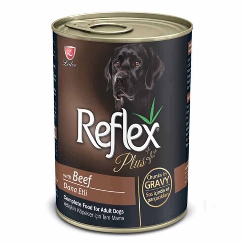 Buy Reflex Plus Beef Dog Food 400g Online | Carrefour Kenya