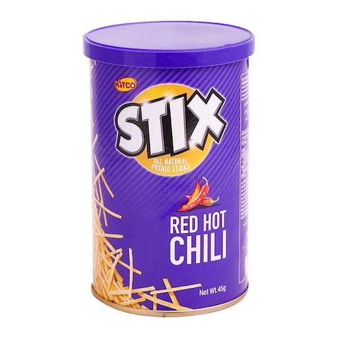 Buy Kitco Stix Red Hot Chilli Potato Sticks 40g Online | Carrefour KSA