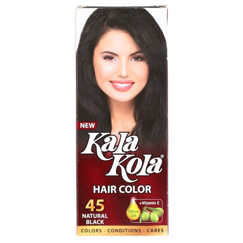 Buy Kala Kola Hair Color Natural 45 Black Online | Carrefour Pakistan