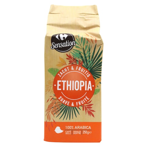 Carrefour Sensation Ethiopia Arabica Ground Coffee 250g price in UAE ...