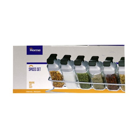 Buy Home Spices Set - 6 Pieces - 80ml Online | Carrefour Egypt