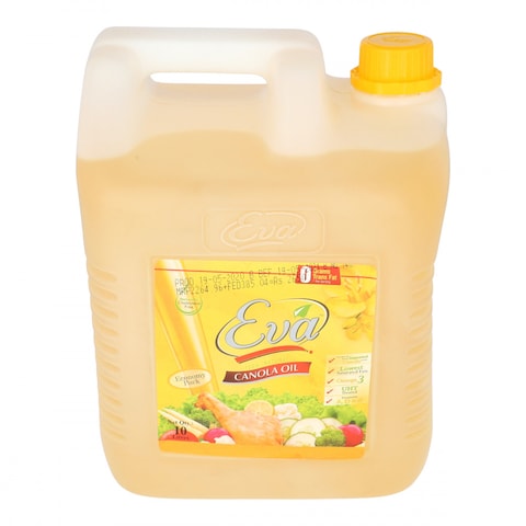 Buy Eva 100% Natural Canola Oil Bottle 10 lt Online | Carrefour Pakistan