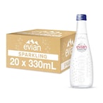 evian Sparkling Water Cans 24x330ml, Awaken Your Senses with Evian Sparkling Water, Sparkling ...